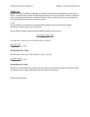 CSE4010 Ch 1 HW Pdf CSE 4010 Computer Architecture Chapter 1 1 12