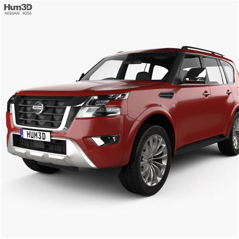 Nissan Armada 2024 Modelo 3d Descargar Crossover Suv On