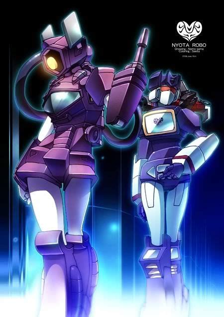 Anime Female Soundwave And Shockwave Transformers Transformers Art Transformers Girl