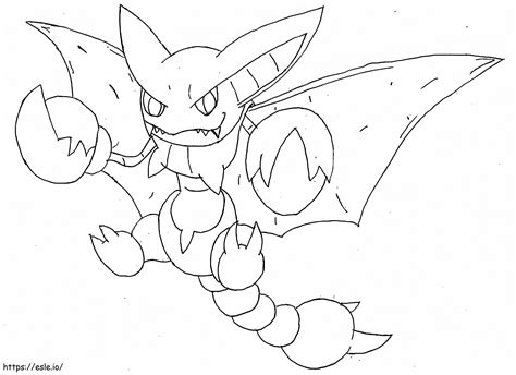 Gliscor Pokemon 1 Coloring Page