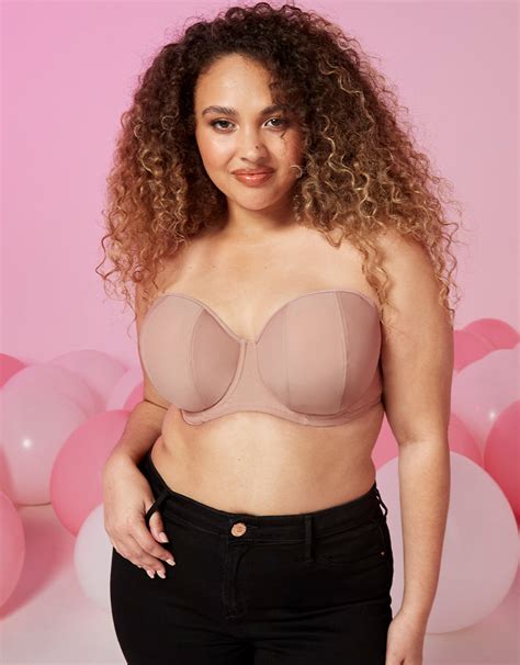 Curvy Kate Luxe Strapless Multiway Bra Latte Curvy Kate Us