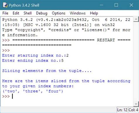 Python Tuples