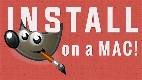 How To Install Gimp On A Mac Youtube