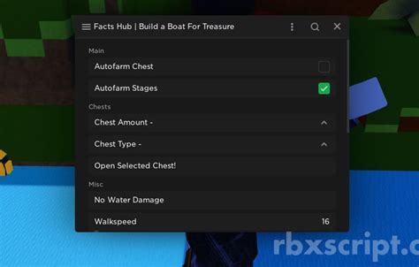Build A Boat For Treasure Autofarm Chest Walkspeed Teleports Scripts Rbxscript