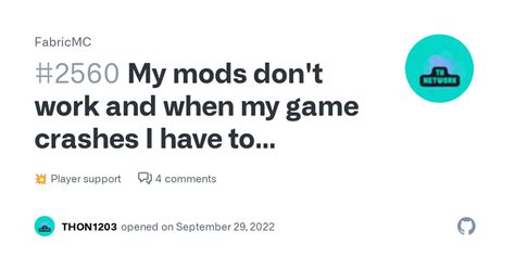 My Mods Don T Work And When My Game Crashes I Have To Reinstall My