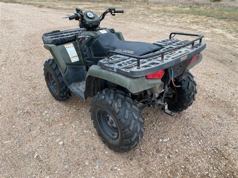 2009 Polaris Sportsman 4 Wheeler Transportation Bigiron