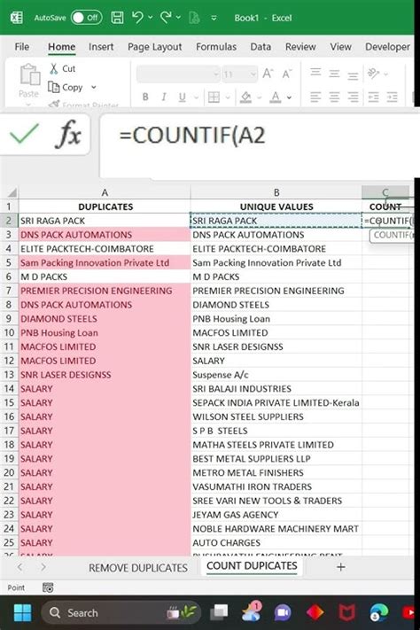 Count Repeated Values Count Duplicates Exceltricks Countif Formula Accountingpro