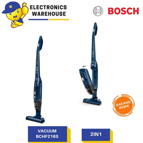 BOSCH Rechargeable Vacuum Cleaner BCHF216S Readyy'y 16Vmax | Lazada ...