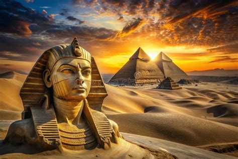 Unveiling The Majesty Of Ancient Egypt A Stunning Landscape Of Pyramids