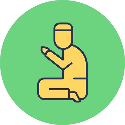 Man Praying Vector Icon 20301605 Vector Art At Vecteezy