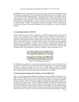 Issues And Challenges In Broadcast Storm Suppression Algorithms Of Vehicular Ad Hoc Networks Pdf