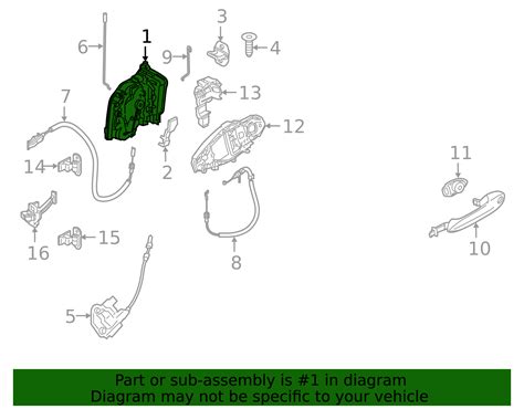 2019 2025 Bmw Door Lock Actuator Motor 51 22 9 464 890 Bmw Parts