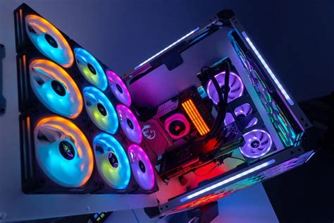 Icue Link Fan Cube Custom Mod Build Pc Builds Corsair