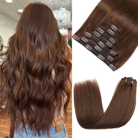 Rimoss Clip In Hair Extensions Real Human Hair 130g 7pcs