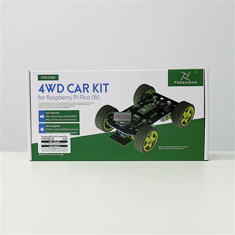 freenove 4wd car kit for raspberry pi pico not included compatible