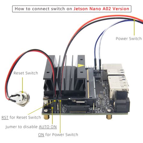 Geekworm N100 Metal Case With Power And Reset Control Switch For Jetson