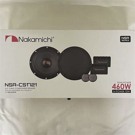 NAKAMICHI NSA-CS1721 6.5” 2 WAY COMPONENT SPEAKER | Lazada PH
