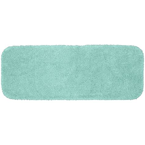 Garland Rug Serendipity 60 In X 22 In Sea Foam Nylon Bath Runner