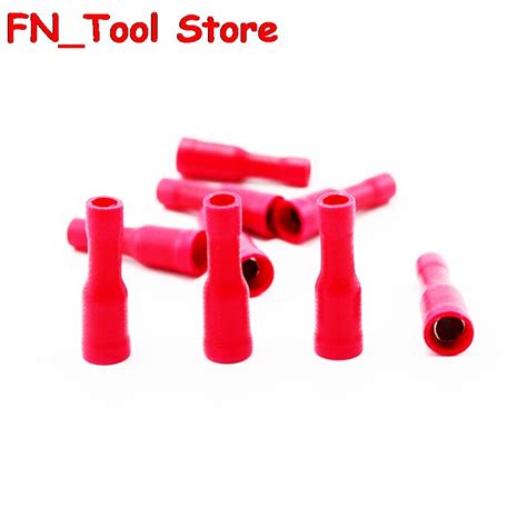 FRD1 25 156 50PCS Bullet Shaped Female Insulating Joint Wire Connector