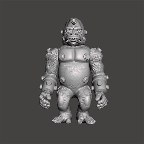 🎨 Fan Art Hellboy Kriegaffe 10・ Obj File For 3d Printing・cults