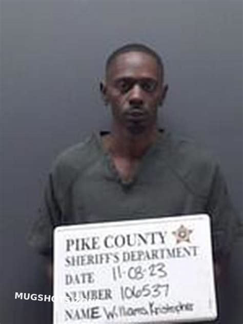 Kristopher Williams 11032023 Pike County Mugshots Zone