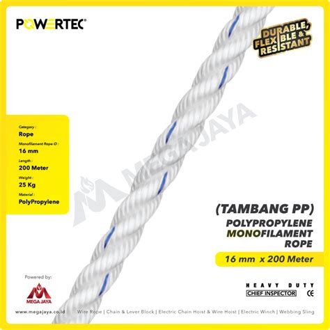 Temukan Harga Polypropylene Rope And Tali Nilon Plastik Disini