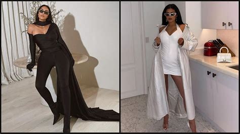 Oh So Sensuous Kylie Jenner And Kim Kardashian Slay The Oomph Game In