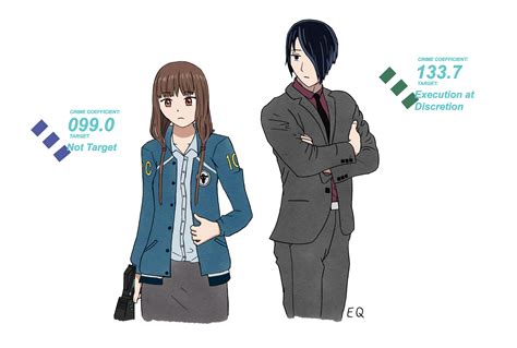 Ishimiko But As Characters In Psycho Pass Oc Fanart Rkaguyasama