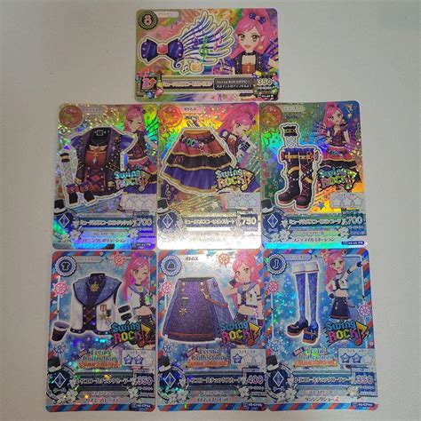 旧アイカツカード スイングロック 音城セイラ ミュージカルスコーピオンコーデ メルカリ