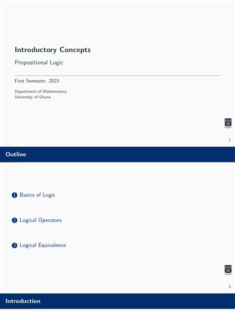 2 Logic Annotated Pdf If And Only If Logic