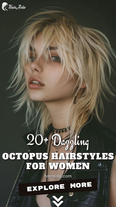 Edgy Octopus Short Blonde Haircut In 2024 Summer Hair Trends Short