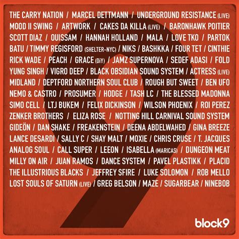 block 9 lineup chat festival forums