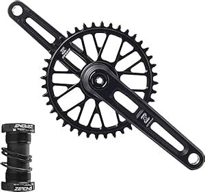 Amazon DHNCBGFZ Crankset Single Speed Bike Cranksets 165 170 175mm