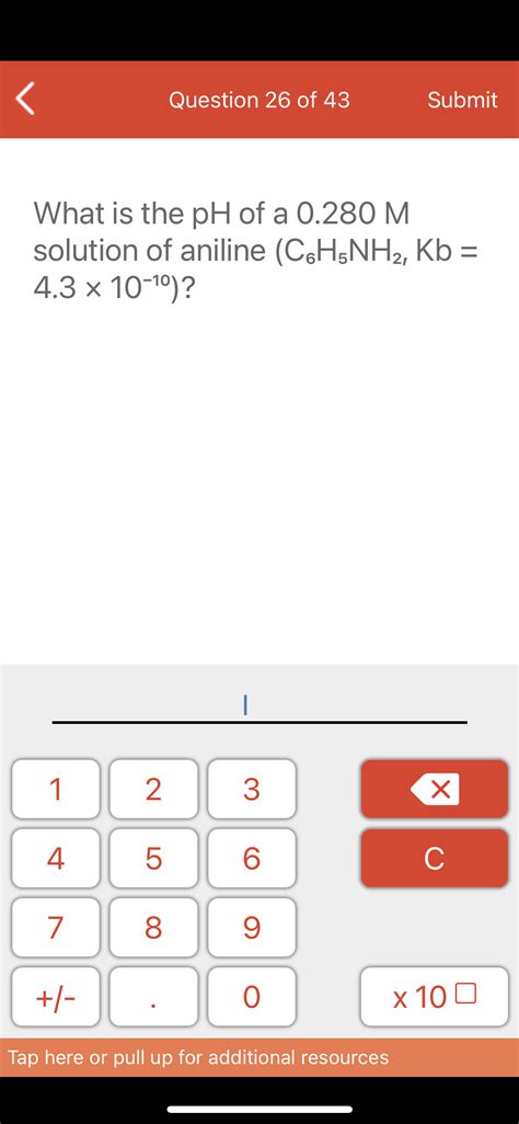 Answered What Is The Ph Of A 0 280 M Solution Of… Bartleby