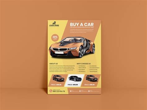 Car Sales Flyer Design