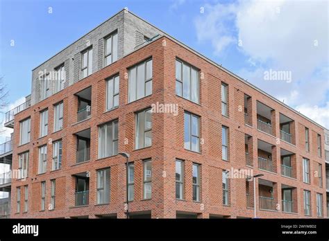 Affordable Housing New Development In Boleyn Road Newham London Stock
