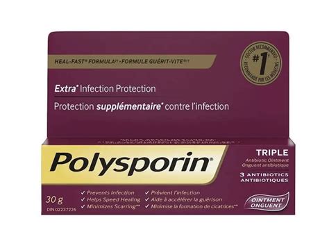 Polysporin Triple Antibiotic Ointment Ingredients Explained