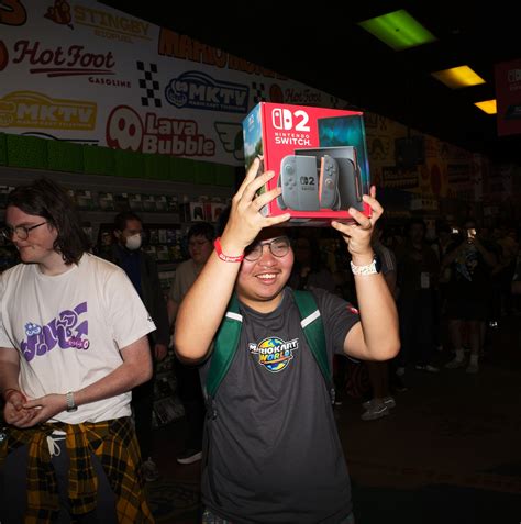 A Night At New Yorks Biggest Switch 2 Launch Event The Verge