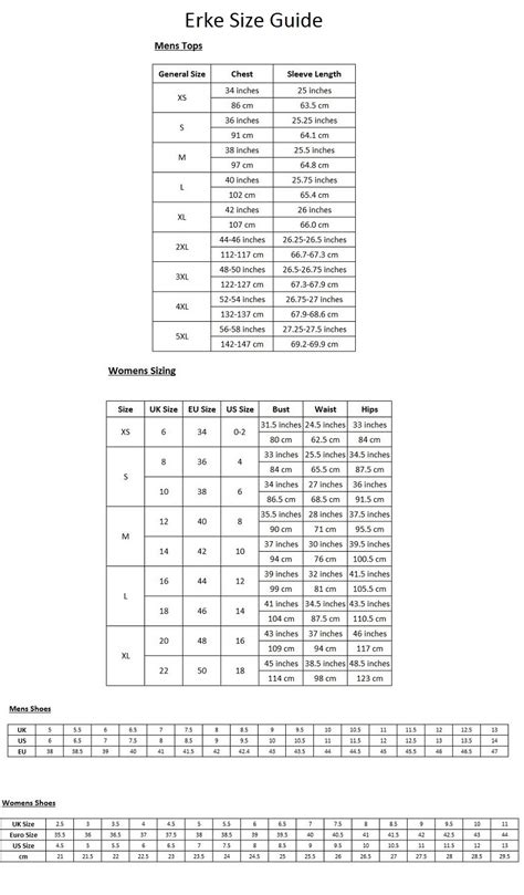 Nike Swimsuit Size Chart