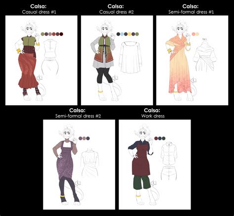 Clothing Design Commission Calsa Part 33 — Weasyl