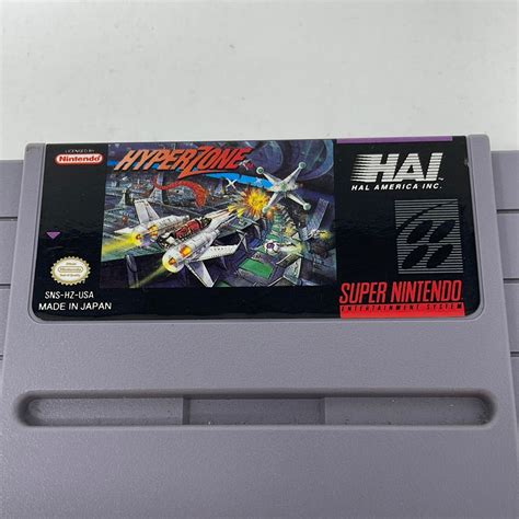 Snes Hyperzone Shophobbymall