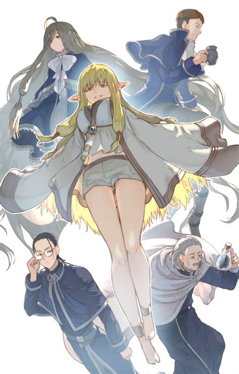 Serie Sense Genau Lernen And Falsch Sousou No Frieren Drawn By Ve