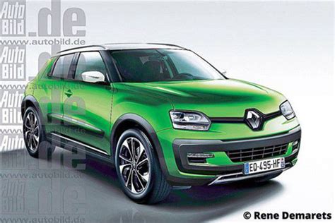 雷诺2017年推迷你suv 定位低于卡缤新车一猫汽车网