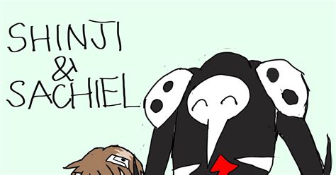 エヴァンゲリオン シンジくんとサキエルたん♪ 白虎のイラスト Pixiv