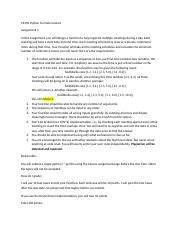 CS310 Assignment 1 Docx CS310 Python For Data Science Assignment 1 In