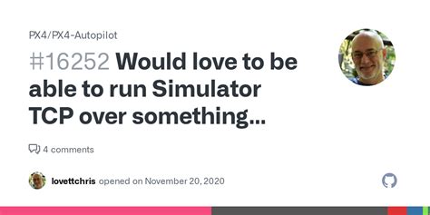 Would Love To Be Able To Run Simulator Tcp Over Something Other Than