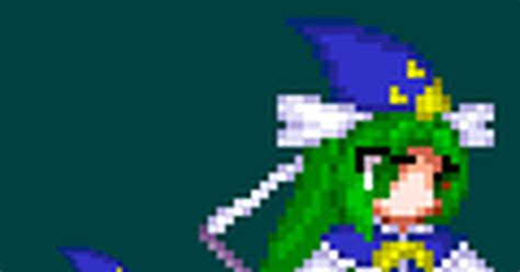 ドット絵 霊符「黄昏の魅魔人形」 八幡 刻のイラスト Pixiv