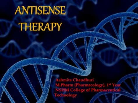 Antisense Therapy Pptx