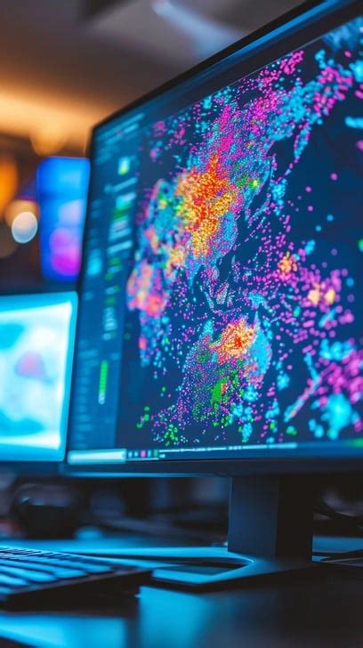 Free Data Visualization Display Photo Data Visualization Computer