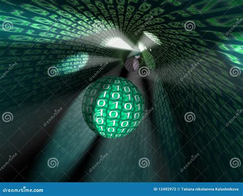 Digital Code Stock Illustration Illustration Of Industry 12492972